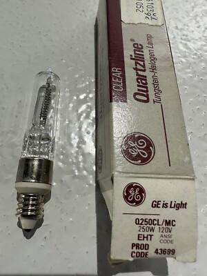 EHC projector lamp projection bulb 250w 120v q/cl 2000hr E11 mini C, G ...