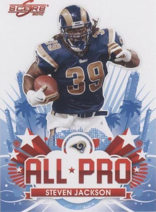 2010 Score - ALL-PRO Steven Jackson #25 Glossy for sale online | eBay