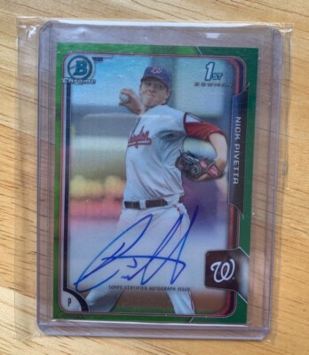 2015 Bowman Chrome Nick Pivetta Auto #50/99 | eBay