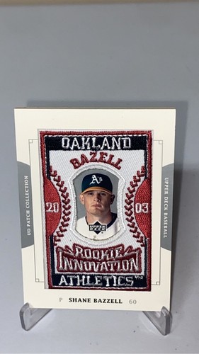 2003 Upper Deck Patch Collection Rookie Innovation Shane Bazzell #159 ...