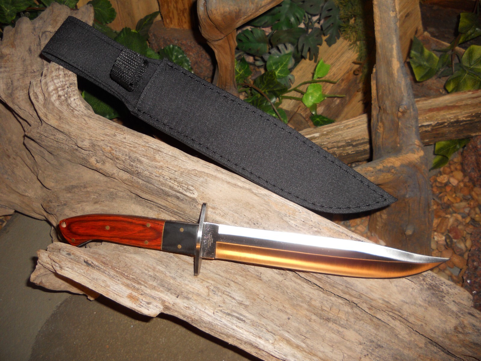 Ridge runner toothpick/Bowie knife/Full tang/Stainless steel/SCRATCH ...