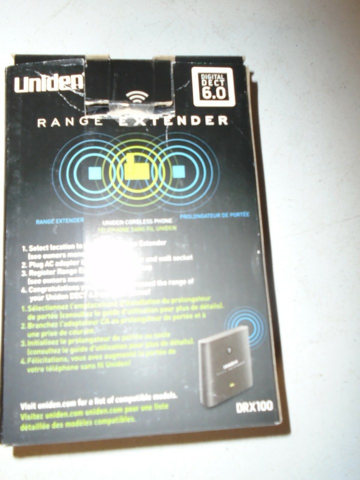 Uniden Range Extender for Uniden Cordless Phones DRX100 - NOB New | eBay