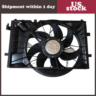 600W Cooling Engine Fan Assembly for Mercedes Benz W203 W209 C230 C240 ...