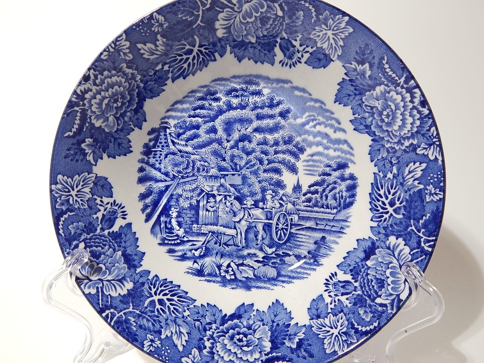 Vintage Enoch Wood's English Scenery Wood & Sons Bowl Or Salad Bowl ...