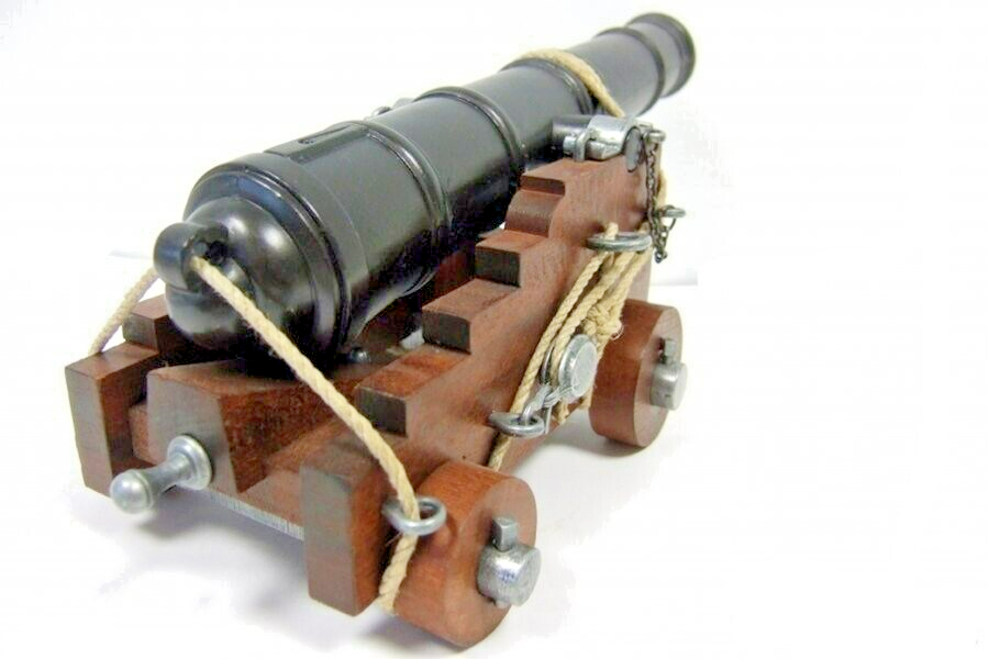 Denix Replica Civil War Miniature Naval Cannon Desk Display Collector ...