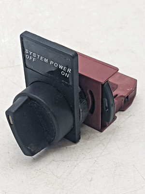 General Electric CEMA P9B10VN Contact Block 10 Amp 600VAC with Selector ...