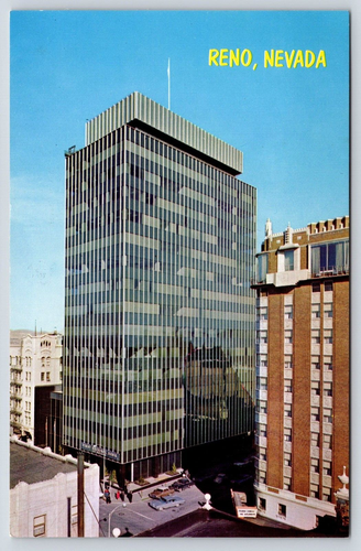 Nevada Reno First National Bank Vintage Postcard | eBay