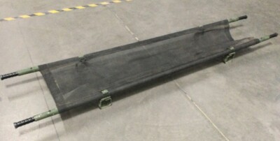 USGI Litter. Folding Rigid Pole Nylon Mesh. | eBay