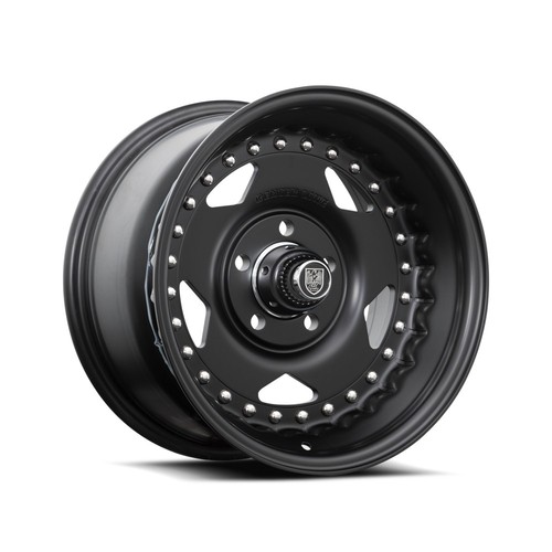 15x8 Centerline Pro 2.0 Satin Black Center Satin Black Lip Wheel 5x4.75 ...
