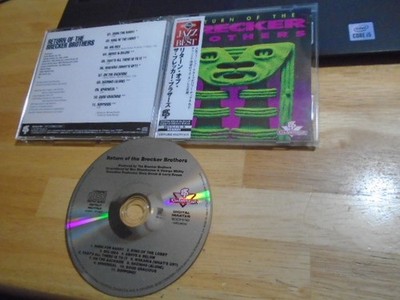 RARE OOP JAPAN return of Brecker Brothers CD jazz David Sanborn Dave ...