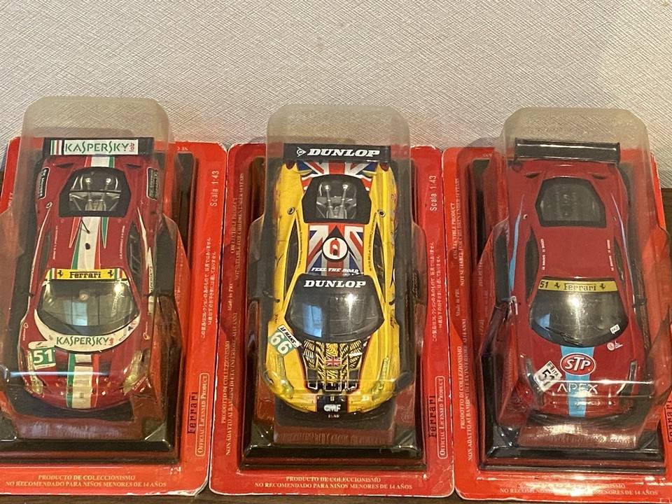 1/43 FERRARI GT 3 Cars 2011 Lemans IXO Altaya | eBay