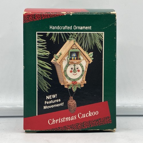 1988 Hallmark Keepsake Christmas Ornament Cuckoo Clock w/ Box - FREE ...