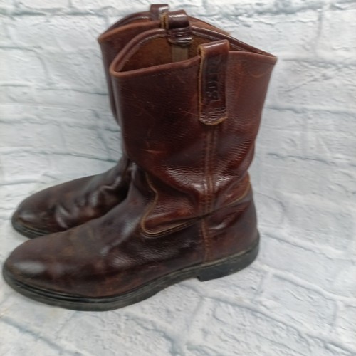 Red Wing Pecos Soft Toe 1132 Cowboy Work Boots Men's 13 EE Brown. S6 | eBay