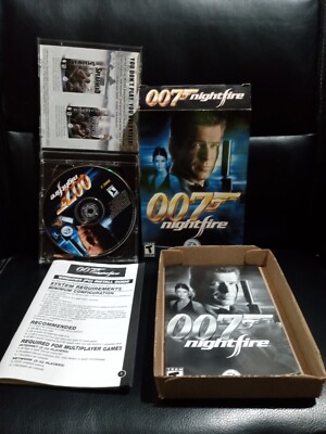 James Bond 007: Nightfire (PC, 2002) Cib Complete Big Small Box ...