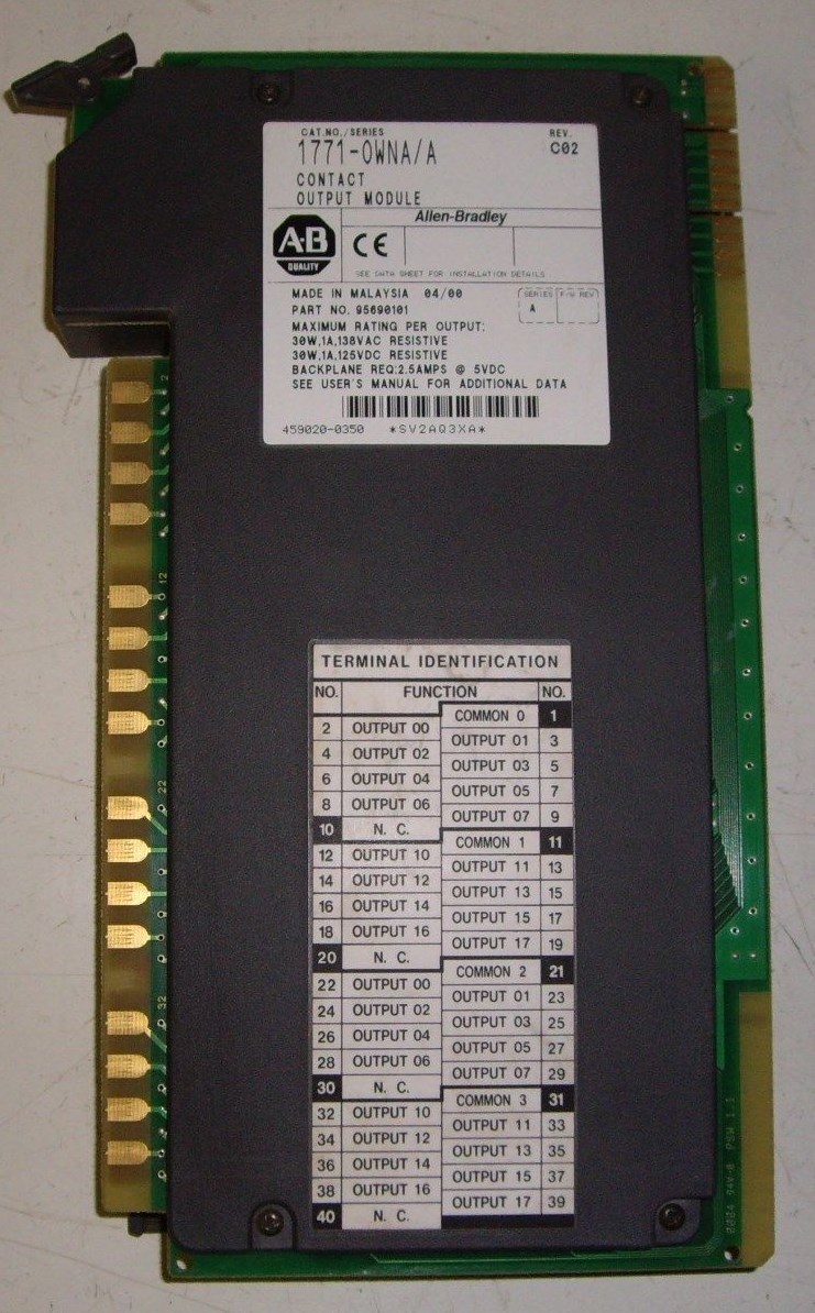 Allen Bradley 1771-OWNA , A , Contact Output Module , (P1) | eBay
