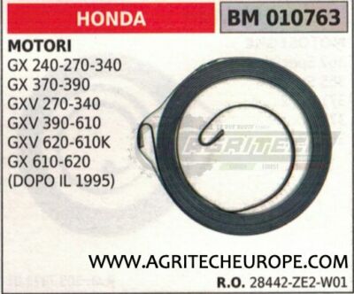 28442ZE2W01 Starter Spring Engine Honda GX 240 270 340 370 390 GXV 270 ...