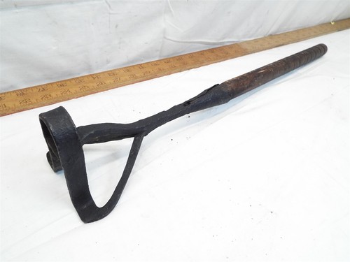 Early Hand Wrought Branding Iron Farm Horse Cattle Cow Livestock Tool ...
