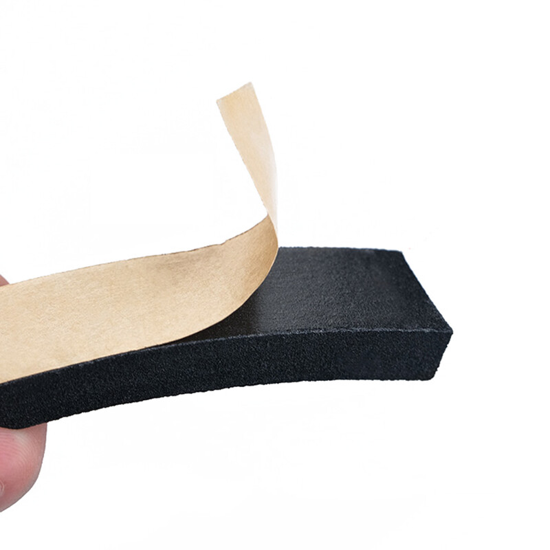 Seal Neoprene Self Adhesive Backed Foam Sponge Strip Roll Sheet Tape ...