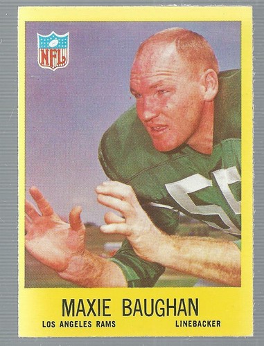Maxie Baughan 1966 Philadelphia Card # 87 LA Rams | eBay