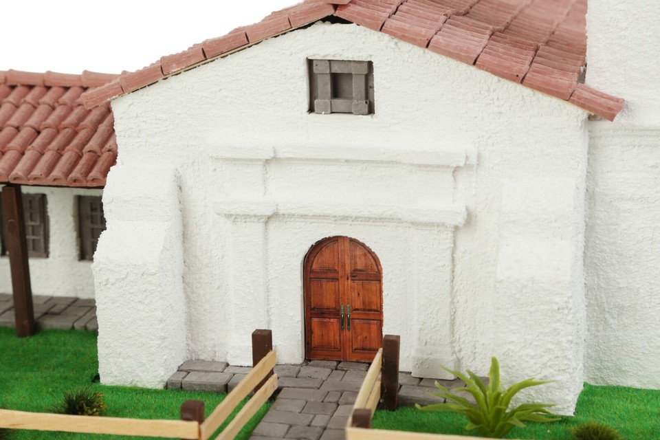 School project Miniature Bricks California Missions Model Kit Santa ...