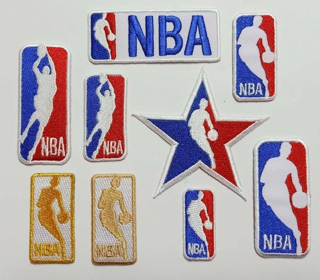 NBA Basketball Sport Logo Patches( 9pcs/Pack )for iron on,sewing on ...