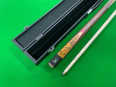 Red Powerplay Infinity Ash Timber Pool Cue + Black Case Combo | eBay ...
