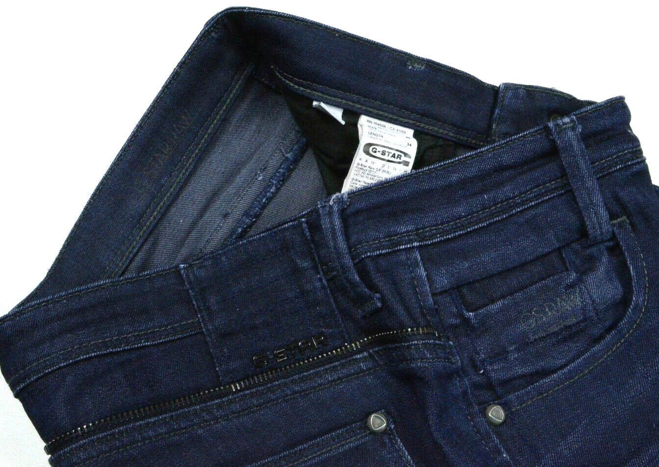 .G-Star 'RADAR RACER H.W. SKINNY WMN' Dark Aged Skinny Fit Size W29 L34 ...