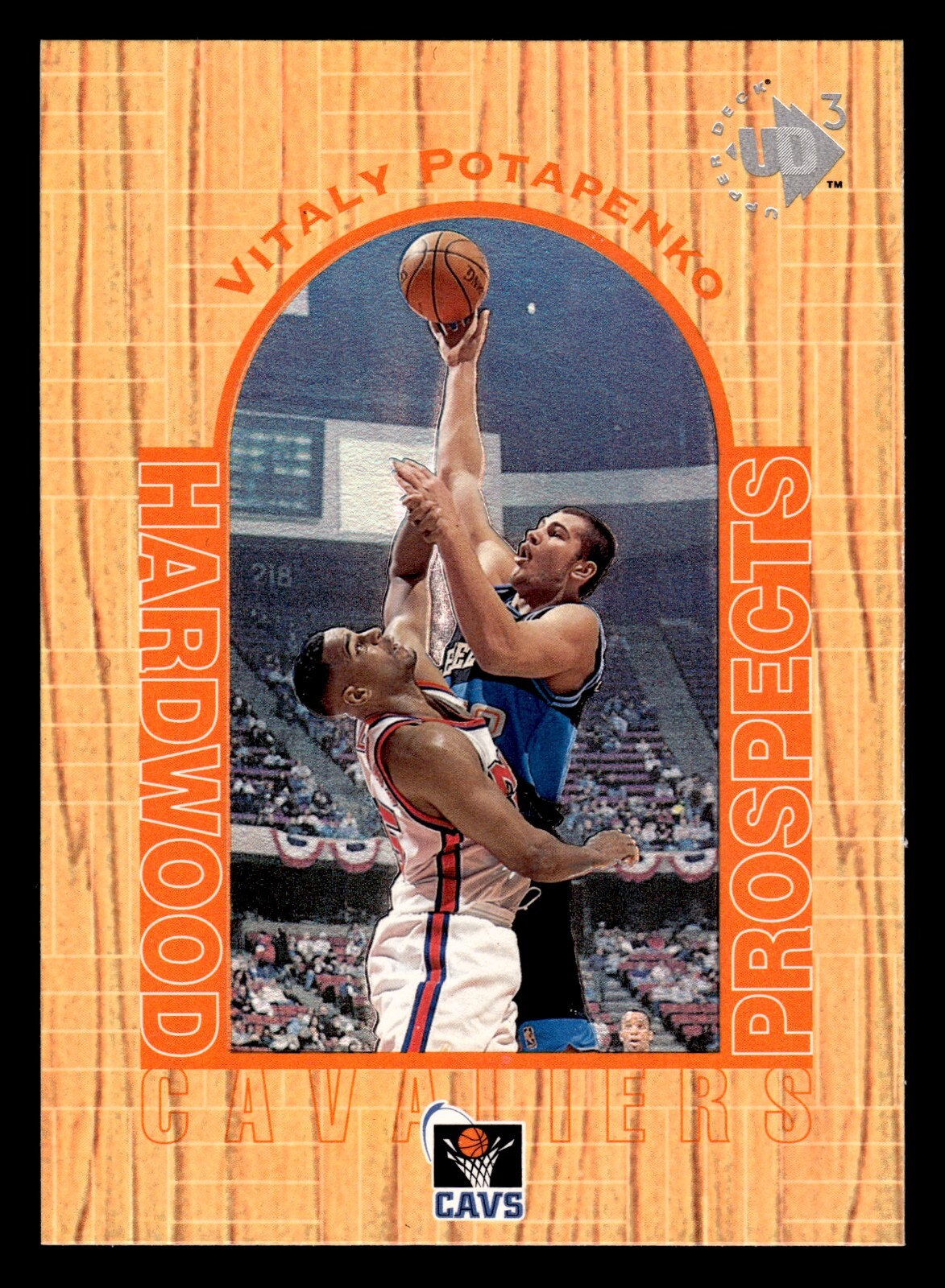 1996-97 Upper Deck UD3 Hardwood Prospects Vitaly Potapenko #13 Rookie ...