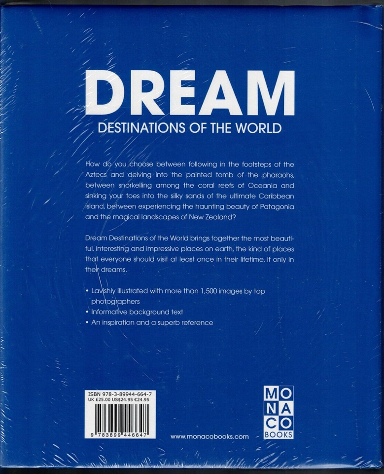 Dream Destinations of the World by Monaco Books Staff (2010, Hardcover ...
