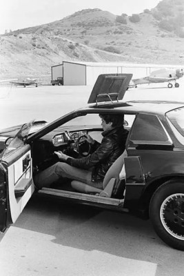 David Hasselhoff as Michael Knight and KITT on Knight Rider 4x6 Photo ...