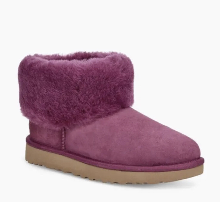 UGG Women's Classic Mini Fluff Boot - Chestnut, 9 for sale online | eBay