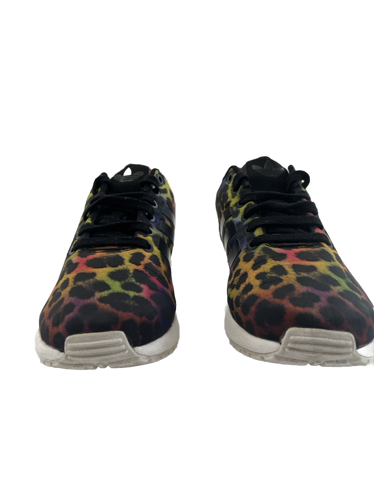 Adidas Torsion Rainbow Animal Print Shoes Size 6.5 - Gem