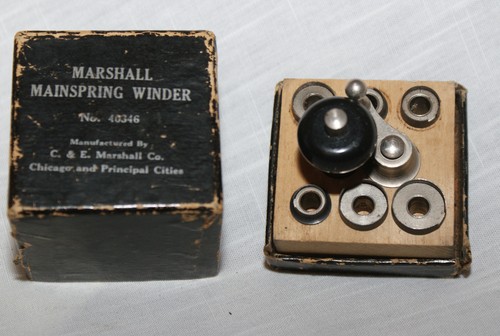 Marshall watch Mainspring Winder Set Watchmakers Tool | eBay