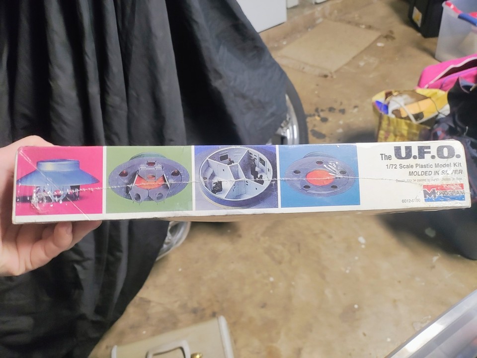 NEW SEALED UFO MODEL KITS Set Of 3 The Roswell Ufo, Monogram UFO And ...