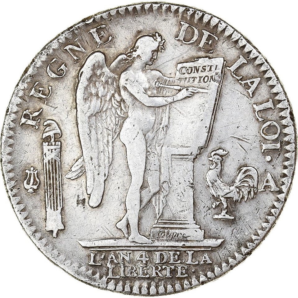 [#137497] France, Louis XVI, Écu de 6 livres François, 1792, Paris ...