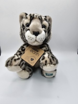 BBC Earth Snow Leopard Cub Plush Soft Cuddly Toy Animal New With Tags ...