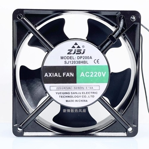 ZJSJ SJ12038HBL DP200A 12038 0.14A 220V 2-wire cabinet cooling fan | eBay