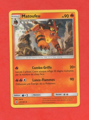 Pokémon n° 25/149 - MATOUFEU - PV90 (A7400) | eBay
