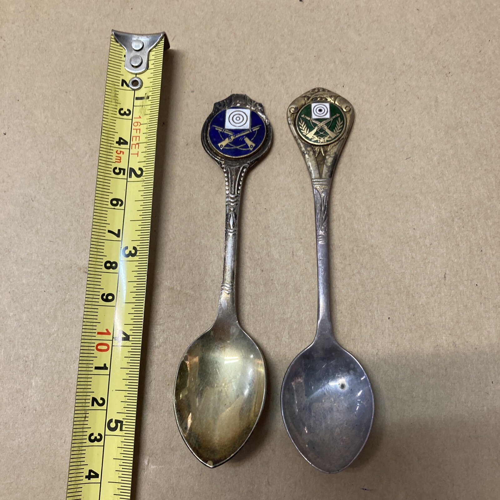Vintage Gun & Rifle Collectors Teaspoon Spoon Souvenir Spoon F906r.lw ...