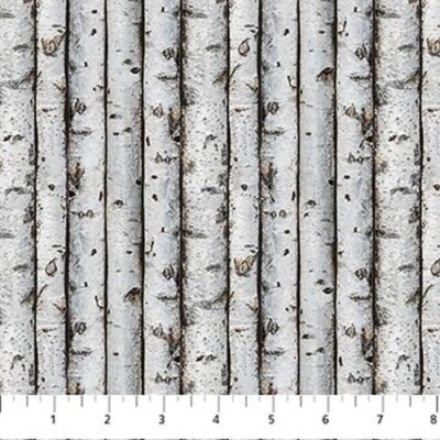First Light Naturescapes By Northcott Studio - Light Grey Birch #26765 ...
