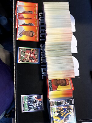 1990 Score Football Complete Set + Traded Supplemental Set Emmitt Smith ...