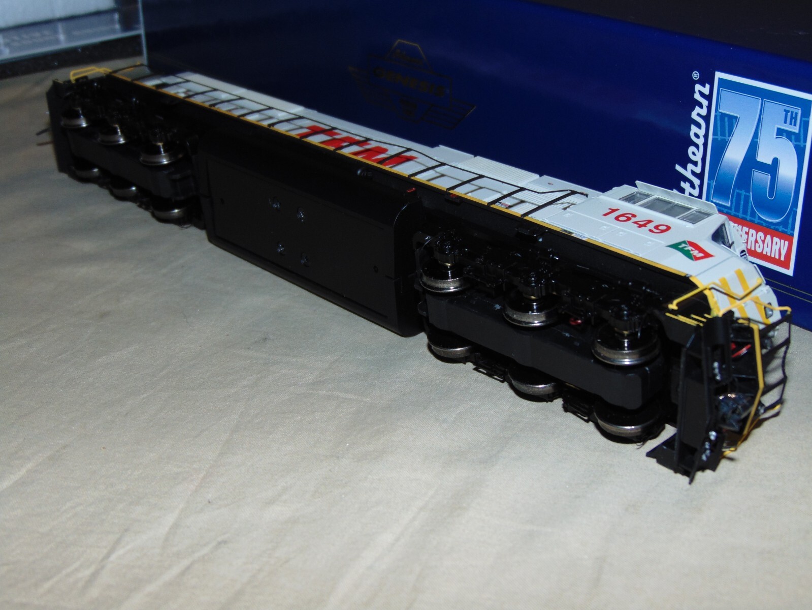 ATHEARN GENESIS HO 64924 KCS DE MEXICO SD70MAC DIESEL WITH DCC + SOUND ...
