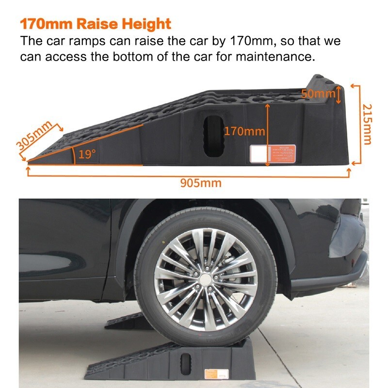 Max Heavy Duty Car Van Ramps 7 Ton 7000 KG GVW Low Clearance Vehicle ...