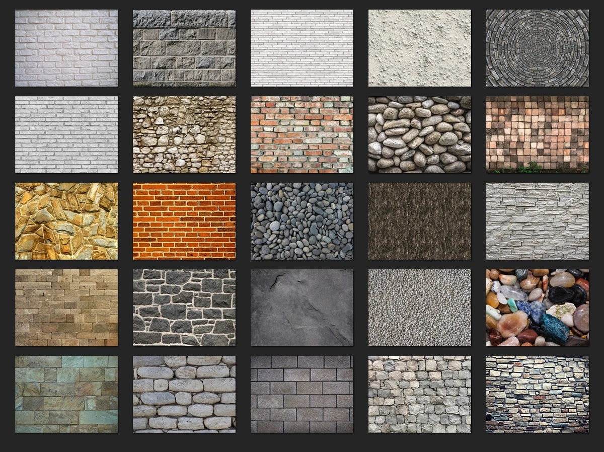 Stone Wall Backgrounds For Photoshop