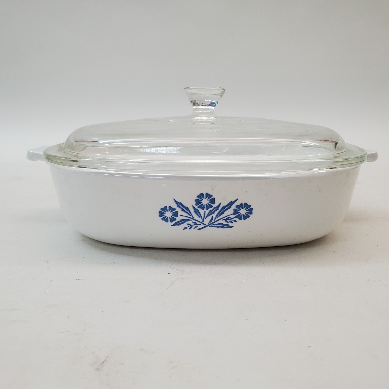 9 inch Corning Ware P-9-B Blue Cornflower Casserole with Lid | eBay