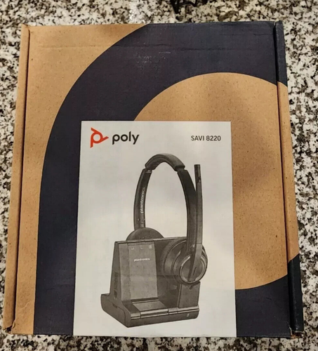 Original Poly Savi 8220 77T33AA#ABA UC Dect USB-A HS US Headsets | eBay