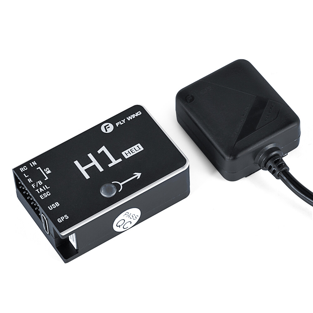 FLY Wing H1 RC GPS Helicopter Flight Controller 6CH Flybarless Gyro for ...