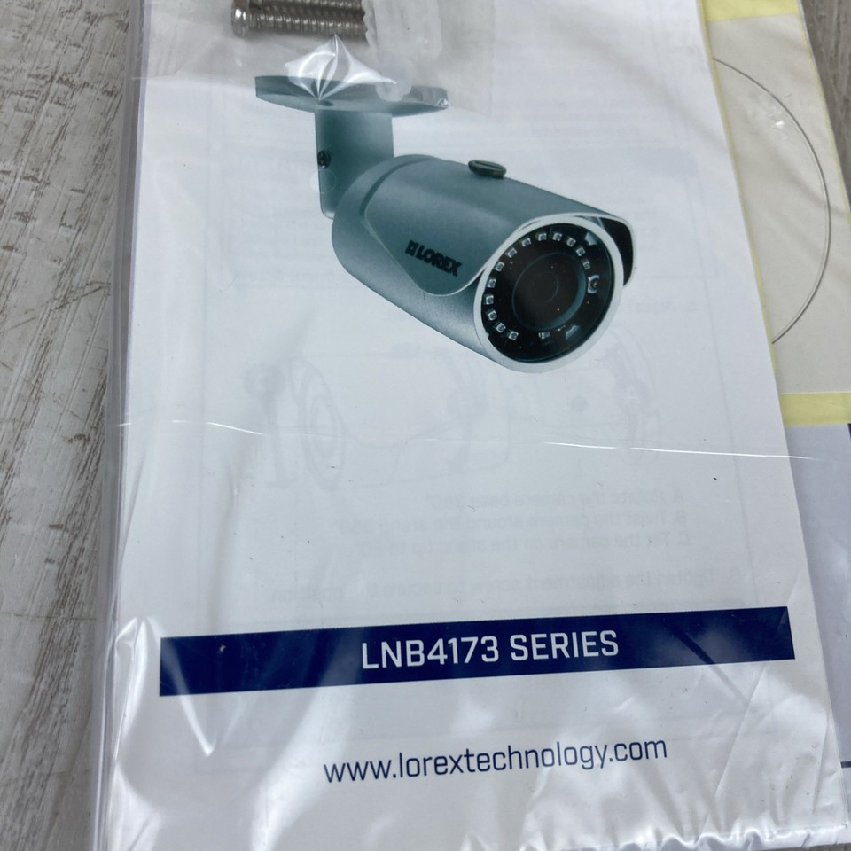 2 Lorex LNB4173S-C 4MP HD Network IP Bullet Security Camera Open Box | eBay