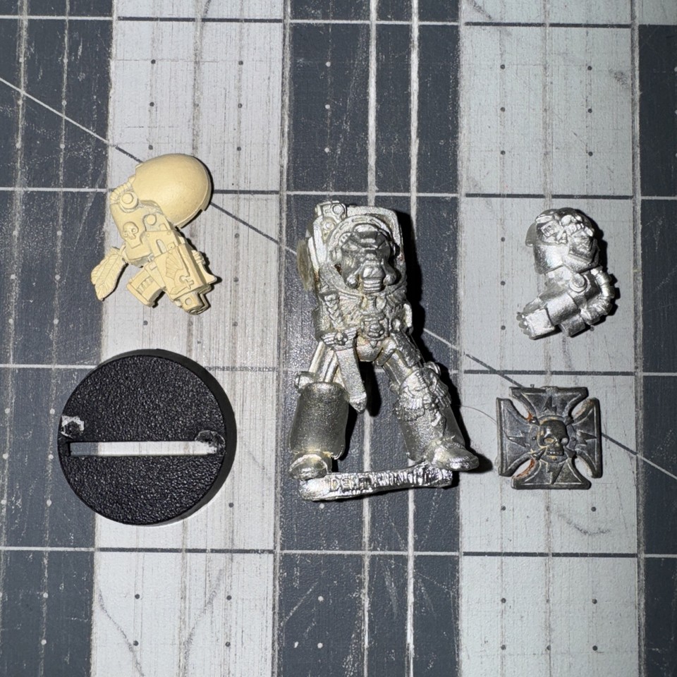 Warhammer 40K Dark Angels Deathwing Terminator Metal OOP StormBolter | eBay