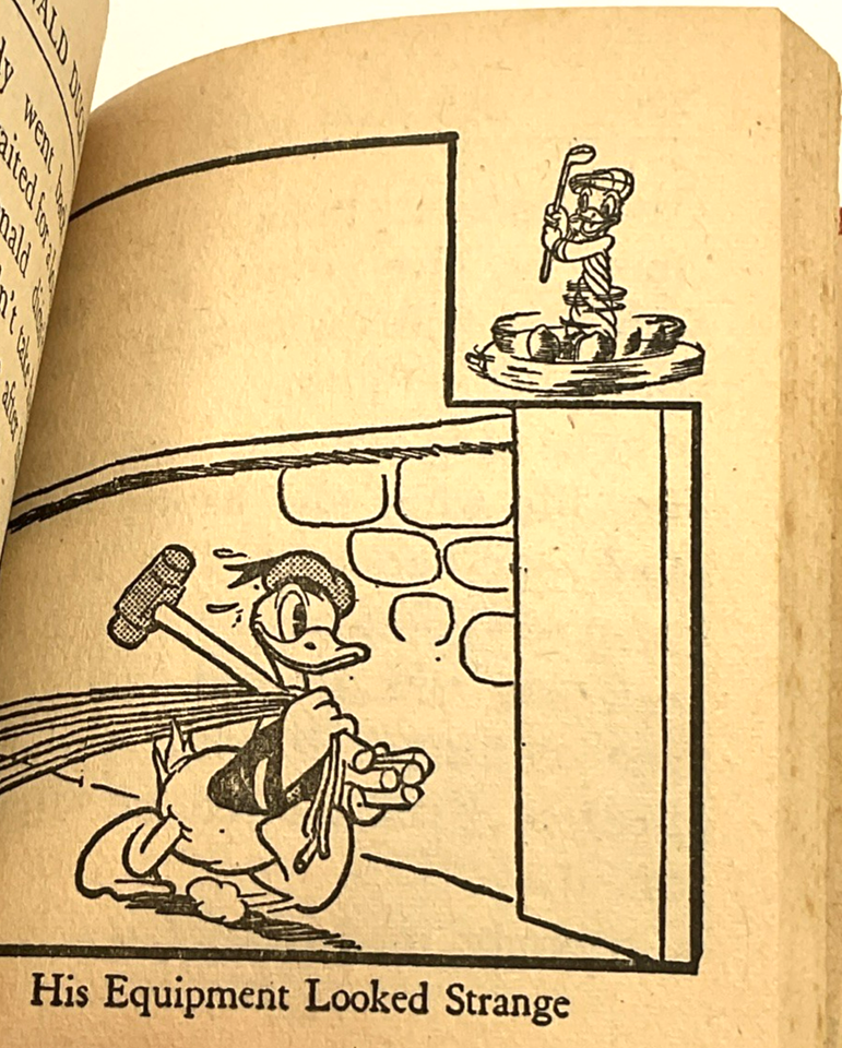 1943 Walt Disney Donald Duck Off the Beam Better Little Book Flip ...